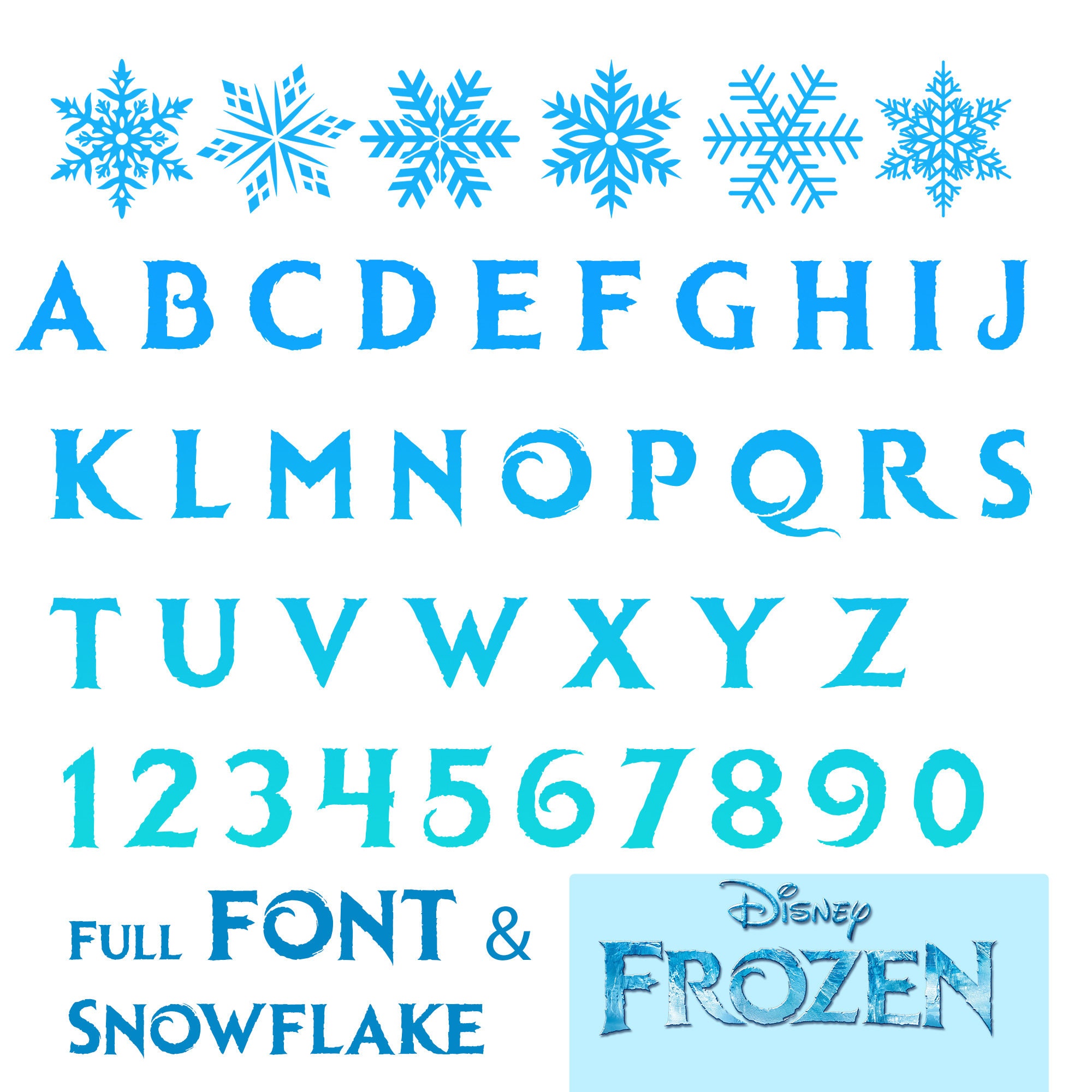 5 Frozen Alphabet Clipart Printable Frozen Letters Lupon gov ph