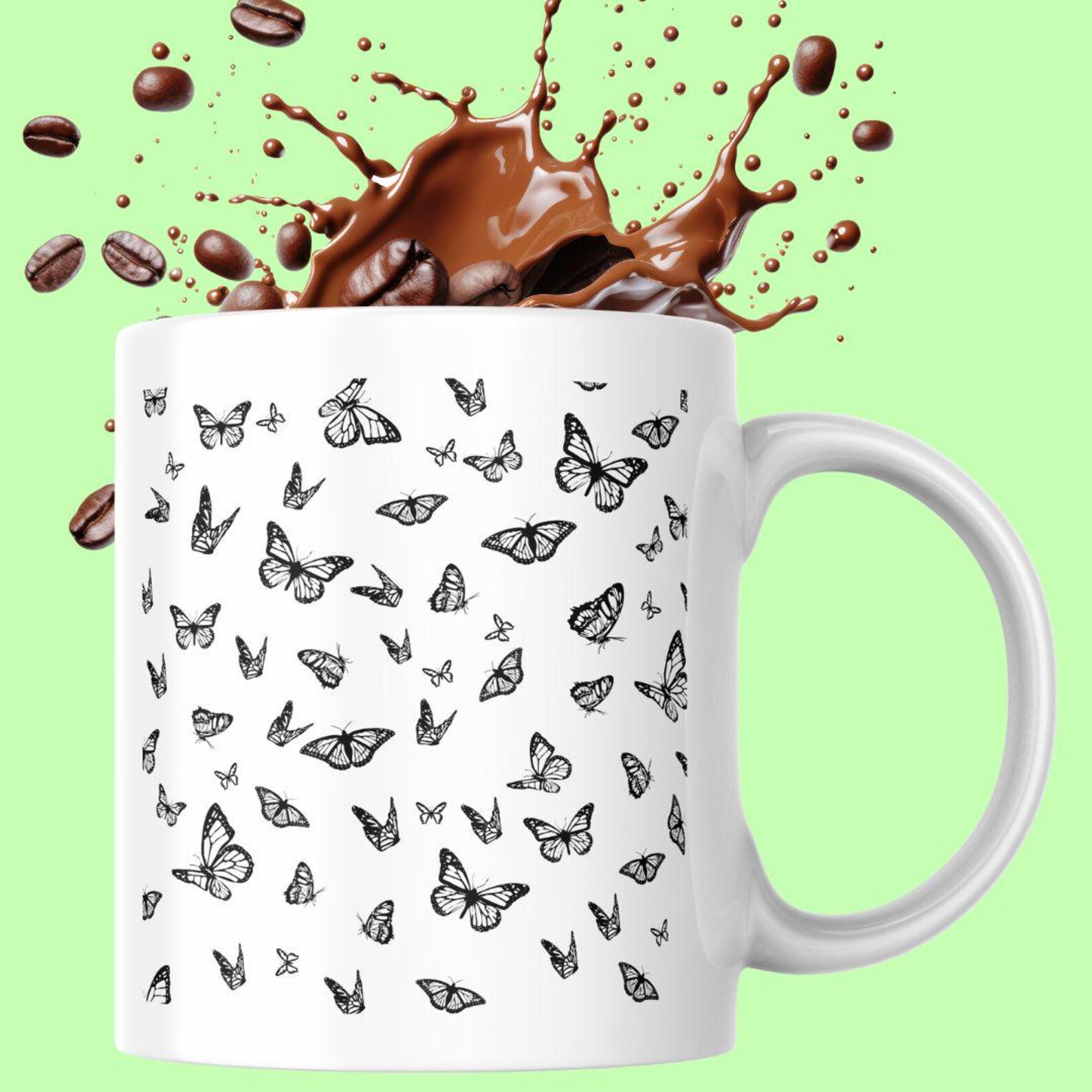 Butterfly Pattern Svg, Butterfly Svg Bundle, Butterflies, Butterfly ...