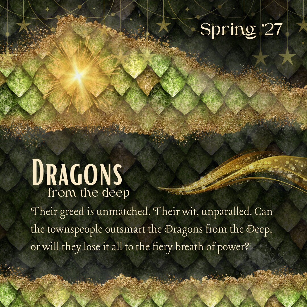 10 Fantasy Dragon Instagram Post Templates, Unique Maximalist Templates ...