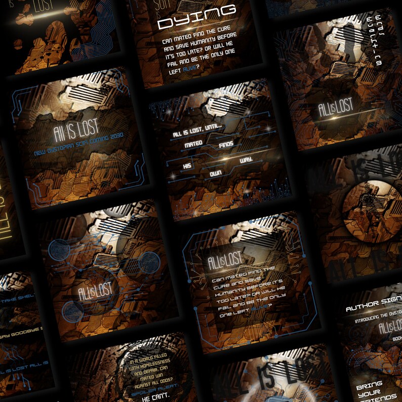 15 Sci-fi Social Media Templates for Dystopian Creators – Canva ...