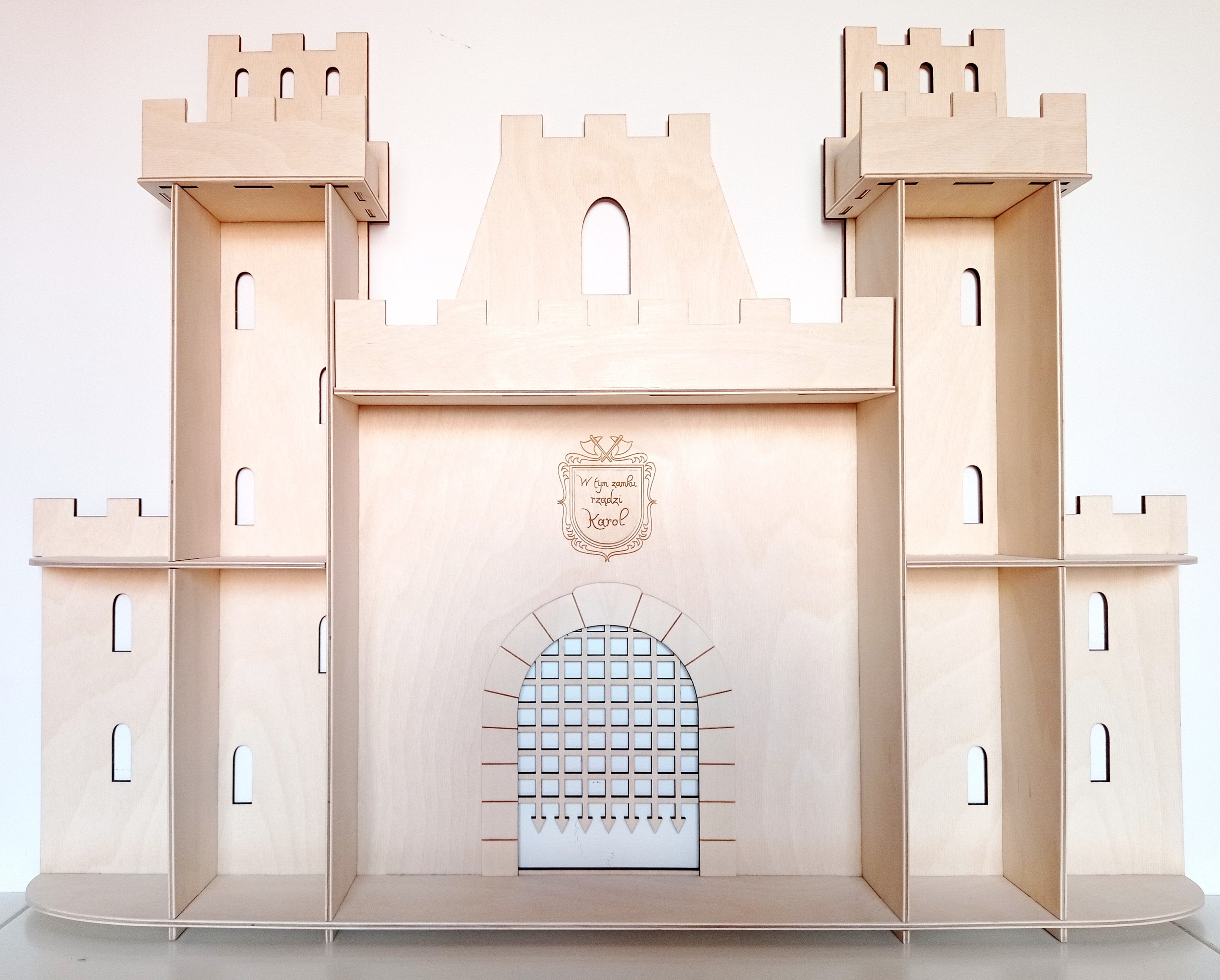 Wooden Castle DIGITAL FILE Kids Castle Kids Shelf Laser File Flowwood ...