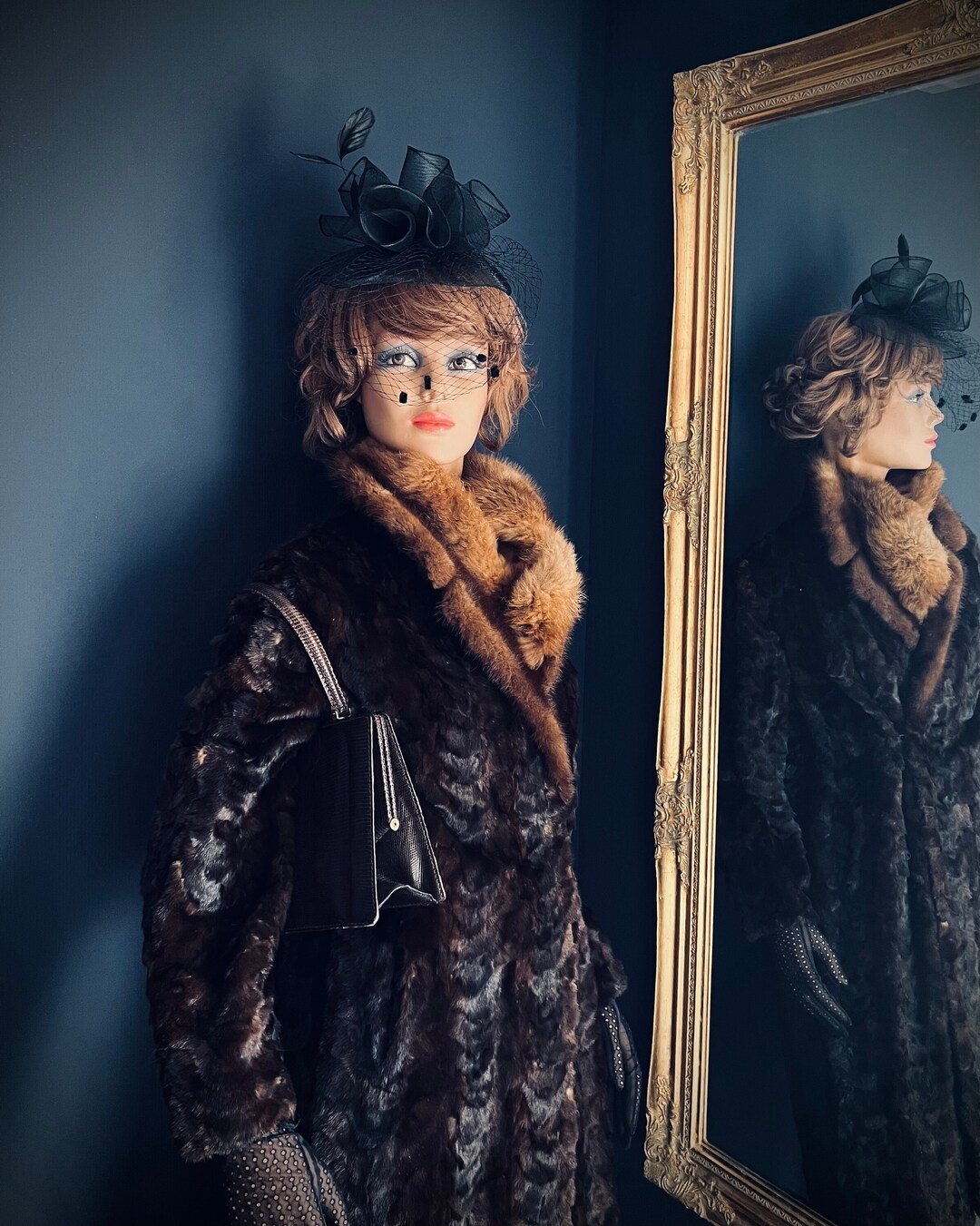 Designer Fur Coat, Vintage Mink From Dora Van De Ven, Holland Ca 1925 ...