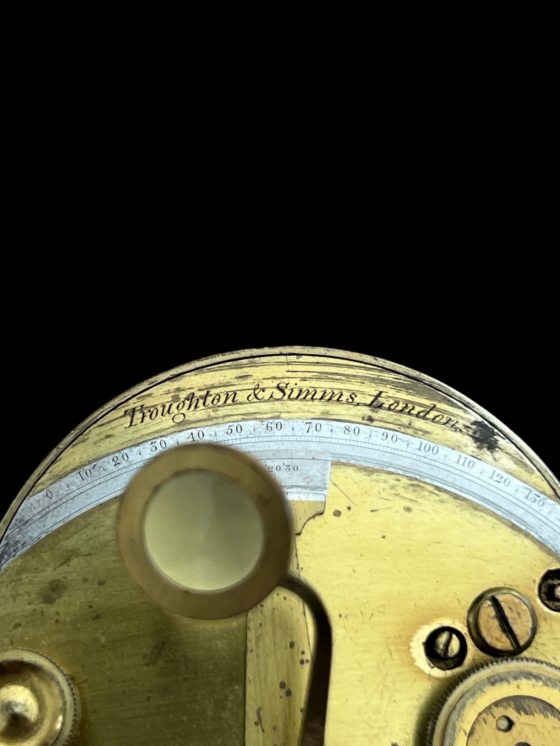 Antique Sextant Pocket Model From throughton & Simms in the Original ...