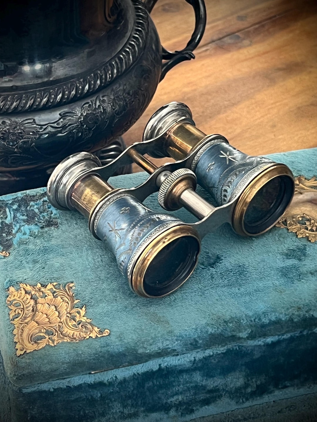 Opera Glasses Chevalier Paris, Retractable Theatre Glasses, Antique ...