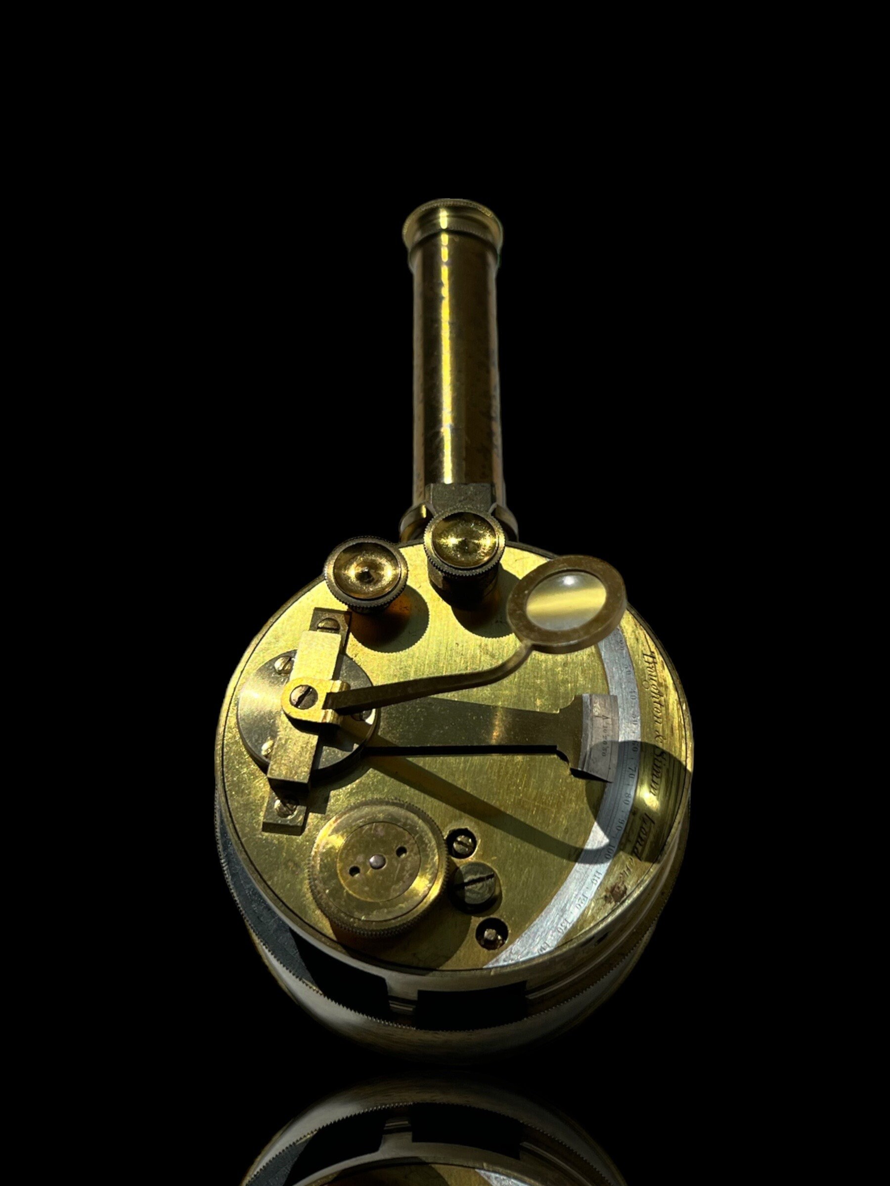 Antique Sextant Pocket Model From throughton & Simms in the Original ...