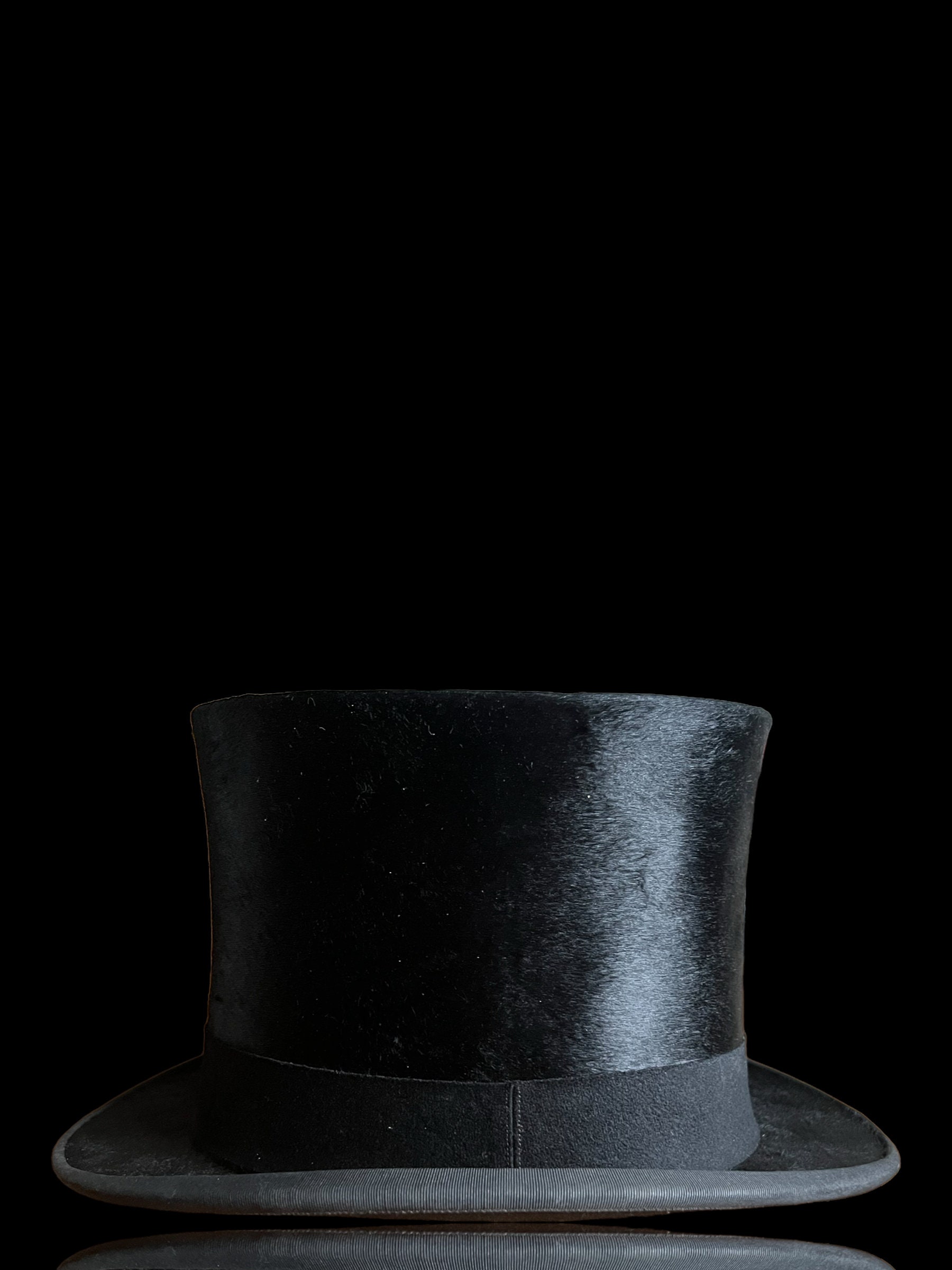 Antique Original Tall Felt Gentleman's Hat Ca. 1900 by - Etsy