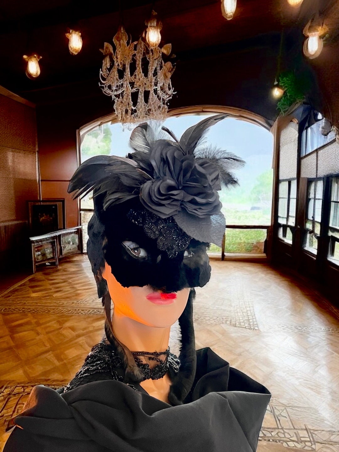 Very Rare Mask From the 1900's, Original Handmade Antique Fur Cat Mask ...