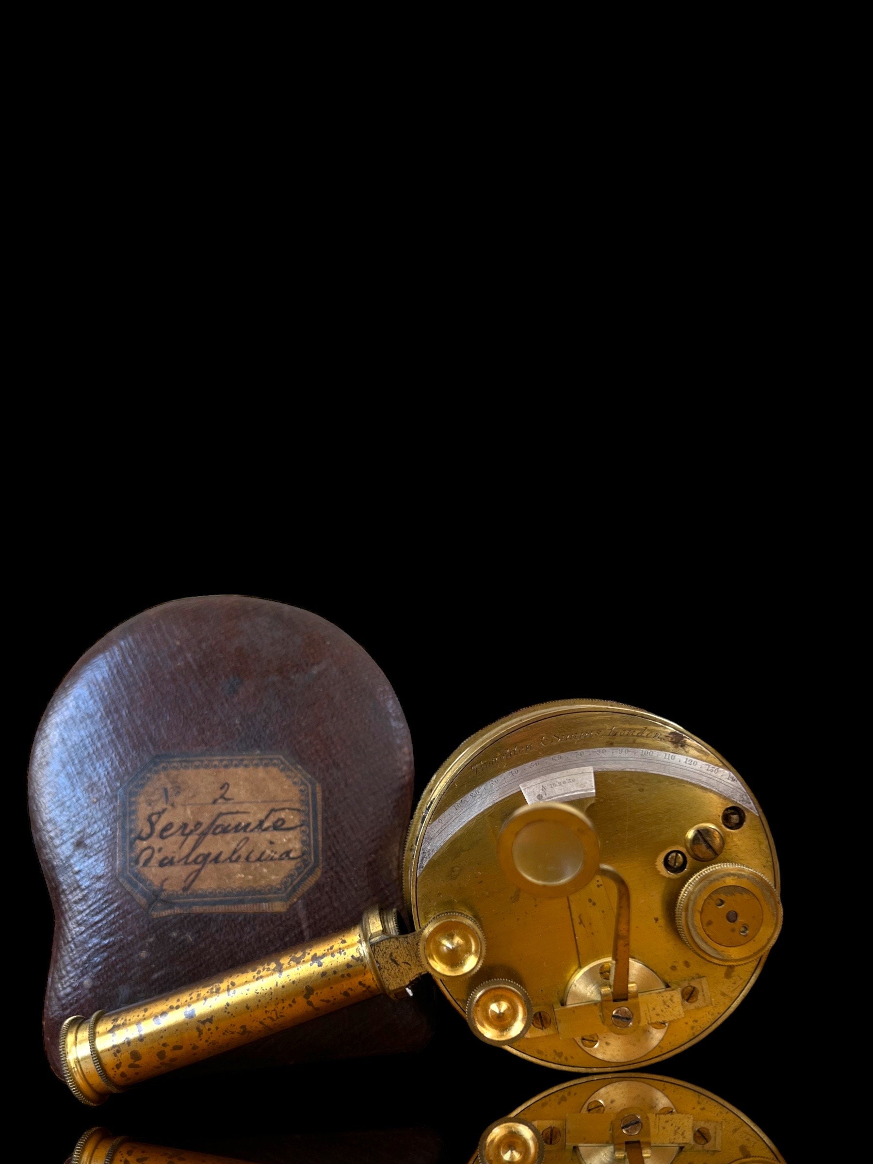 Antique Sextant Pocket Model From throughton & Simms in the Original ...