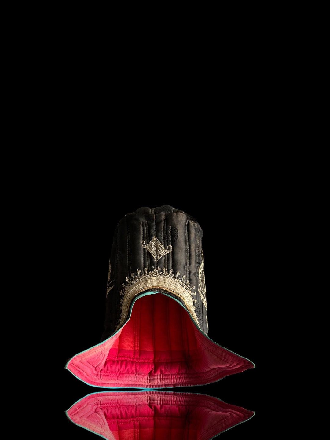 Ladahki Hat, Headgear, Vintage Buddhist Traditional Cap of the Ethnic ...