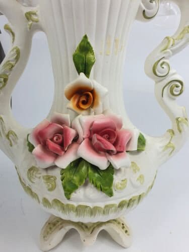 Bassano Ceramic Vase in the Shape of a Jug 38 Cm - BEAUTIFUL DECORATION ...