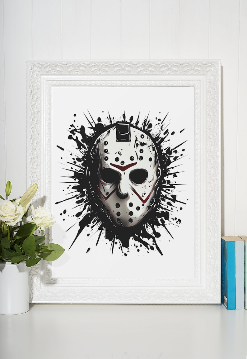 Jason Voorhees PNG | Jason Voorhees Sublimation | Trendy Jason Voorhees ...