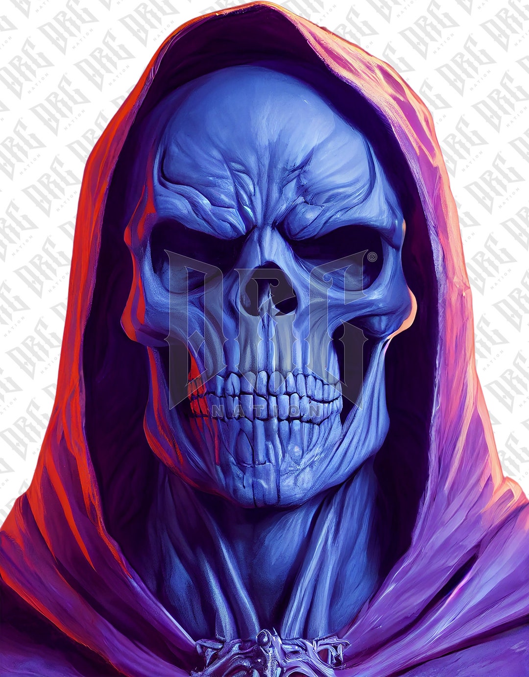 Colorful Skeleton PNG | Skeleton Sublimation Design | Trendy Skull PNG ...
