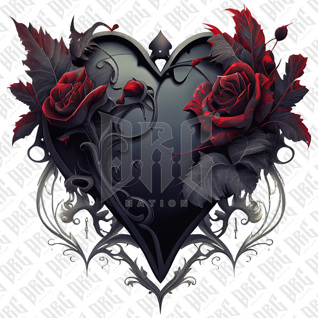 Gothic Heart PNG | Eye Sublimation Design | Trendy Eye PNG | Hand Drawn ...