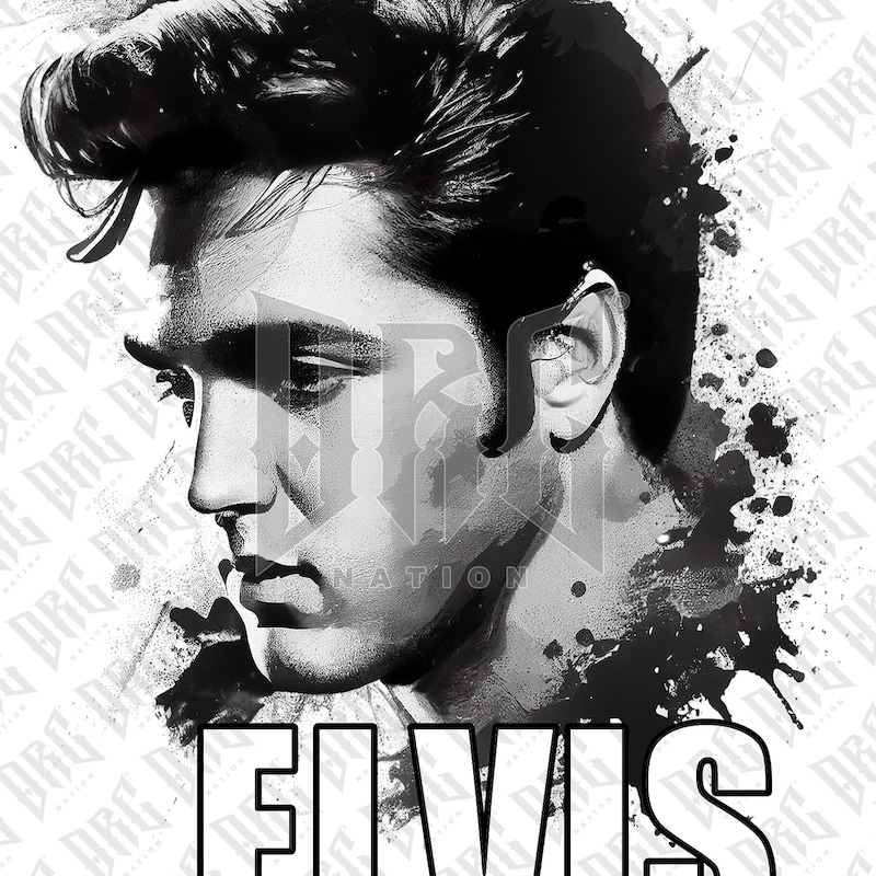 Elvis Presley Svg - Etsy