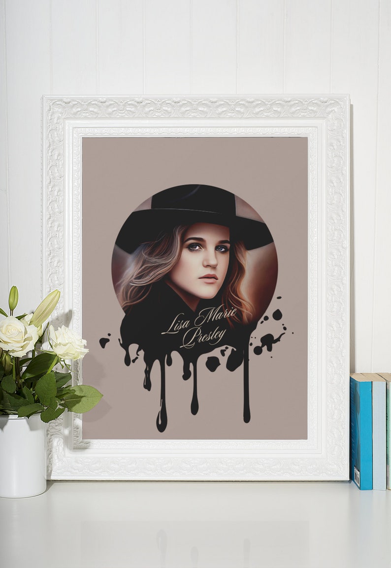 Lisa Marie Presley PNG Lisa Marie Presley Sublimation Design - Etsy