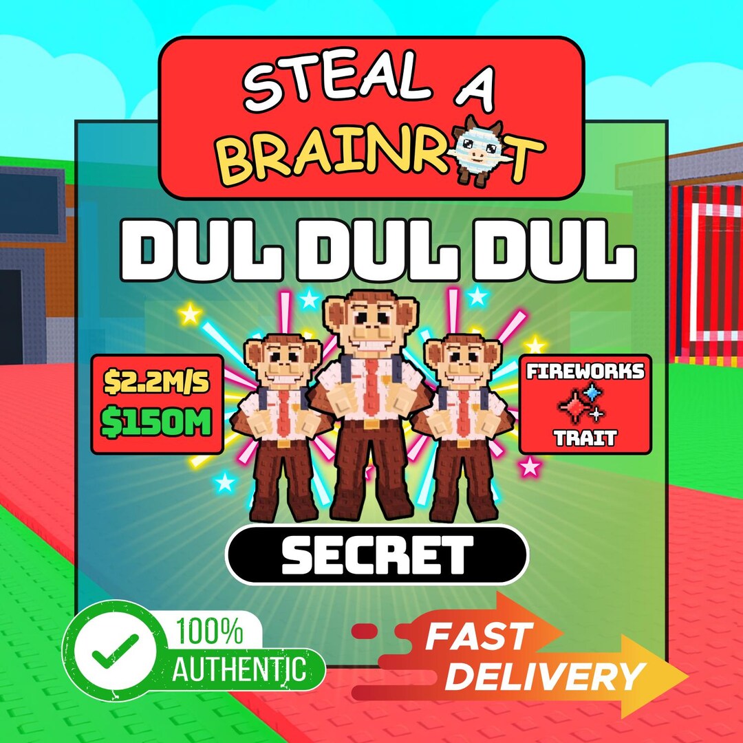 Steal A Brainrot - Dul Dul Dul (firework Trait) | Secret | 1PC | READ ...