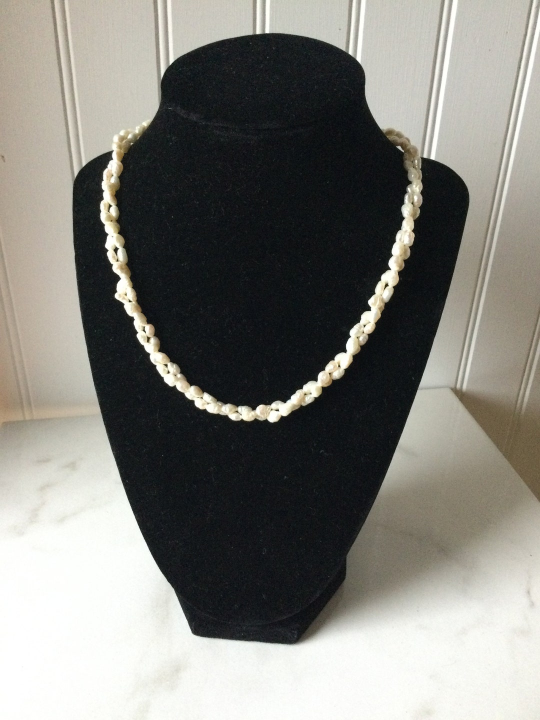 Rice Pearl Seed Pearls Japan Made Double Strand Twisted - Etsy