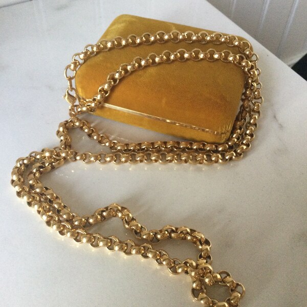 Long Vintage Chain - Etsy