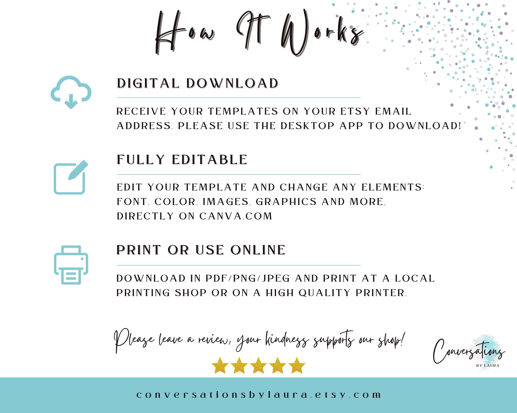 Bakery Price Quote Editable Canva Template Deluxe Bakery Collection ...