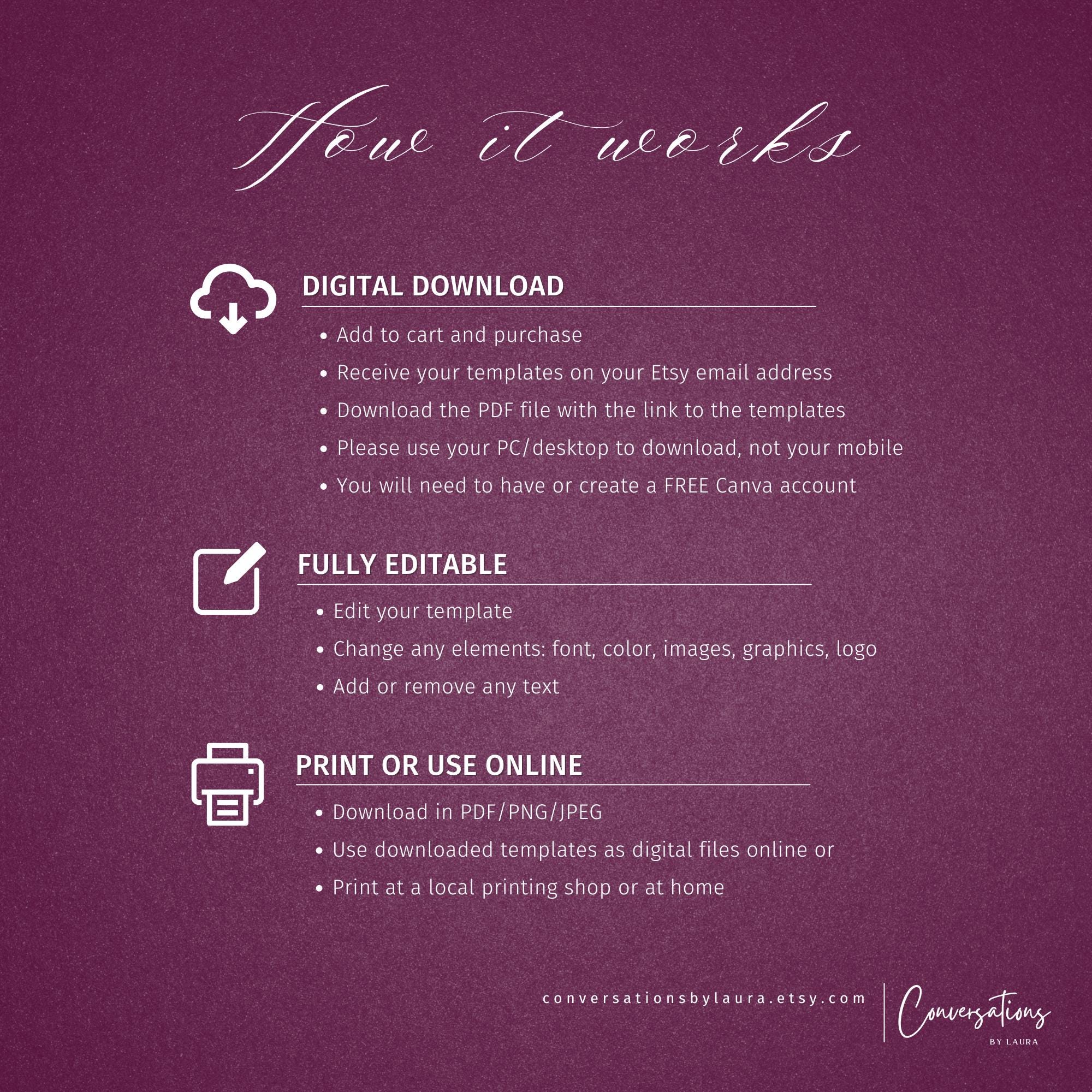 Bakery Client Profile Editable Canva Template | Cake Shop, Cake ...