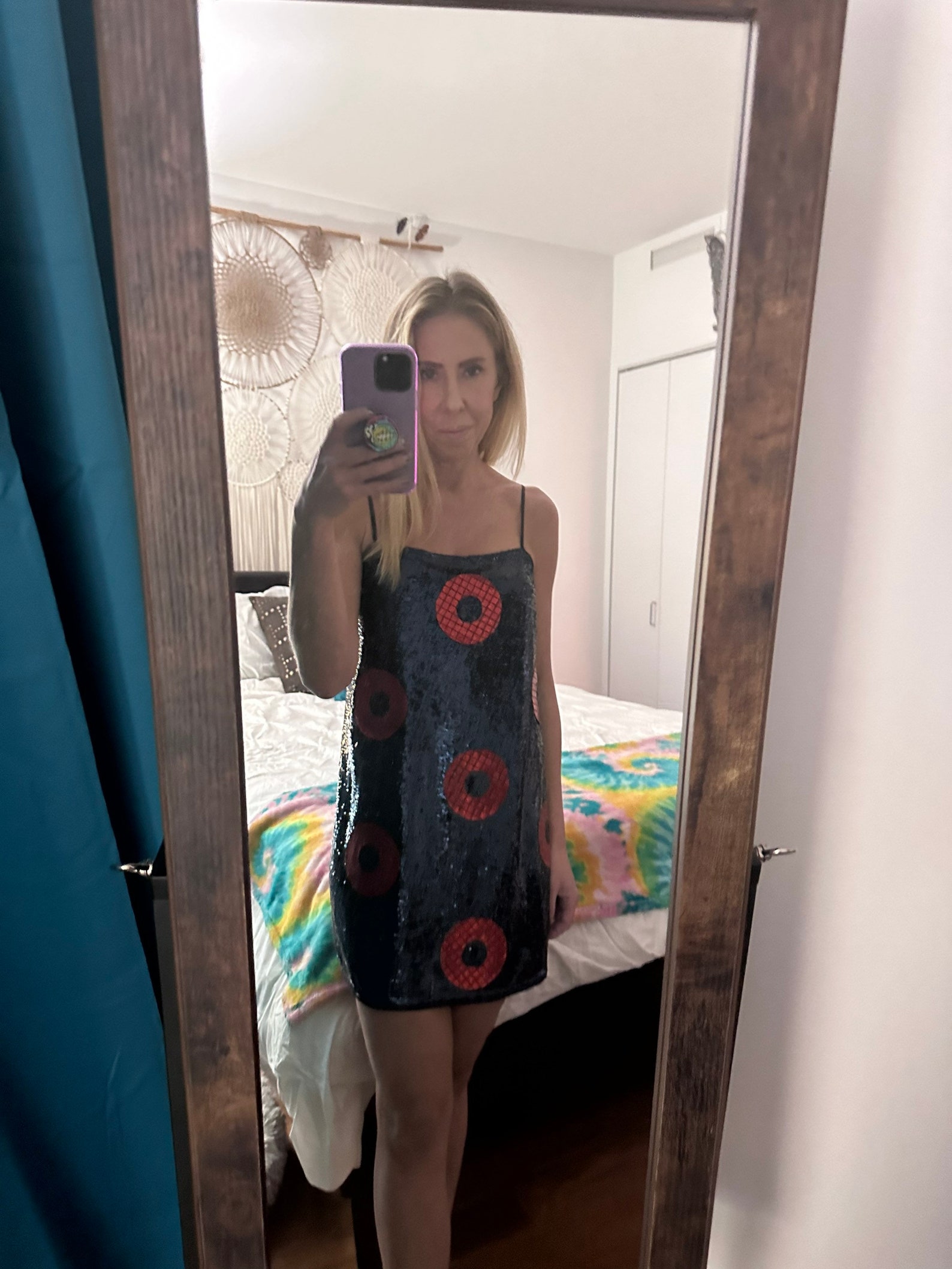 Free People Slip Desss With Phish Donut Dress Medium - Etsy