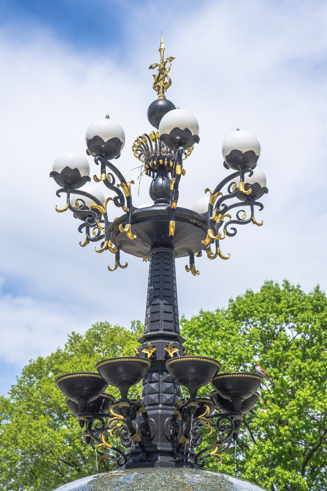 The Mould Fountain, Central Park, NYC, Manhattan, New York, the Big ...