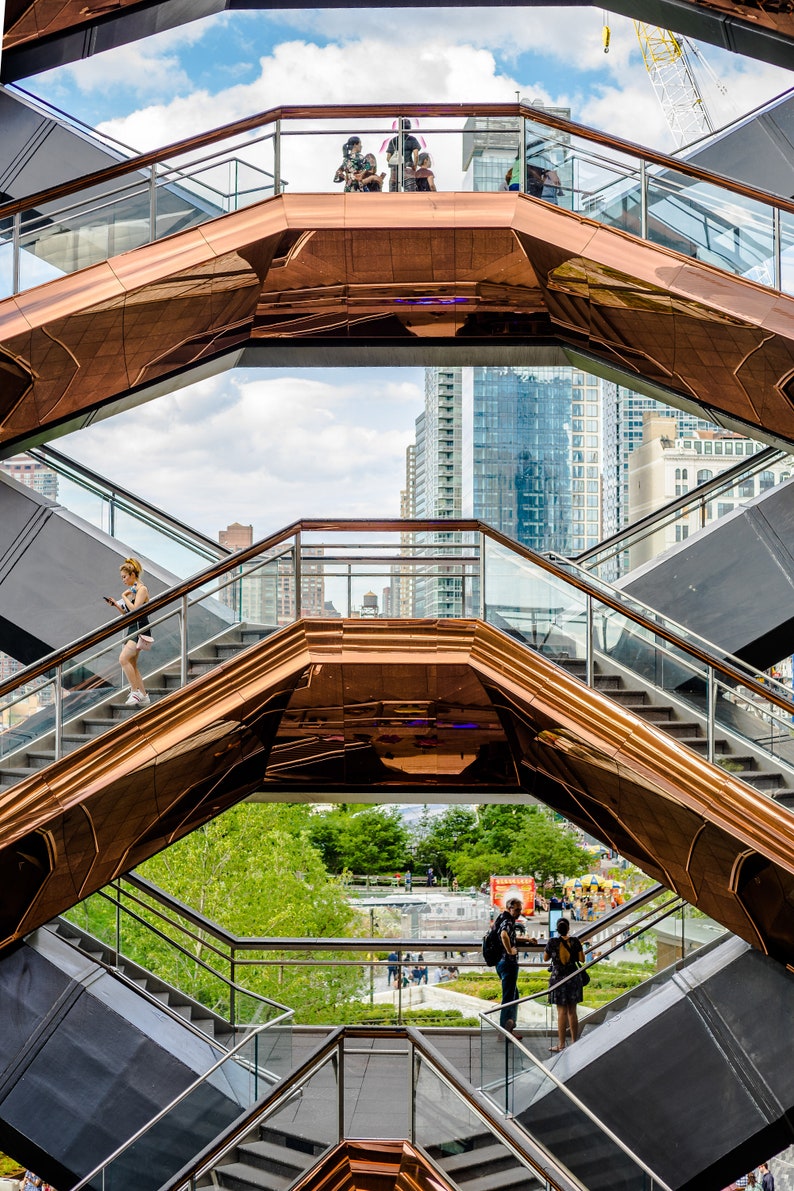 The Vessel, NYC, Manhattan, Architecture, Newyork, Hudson Yards, the ...