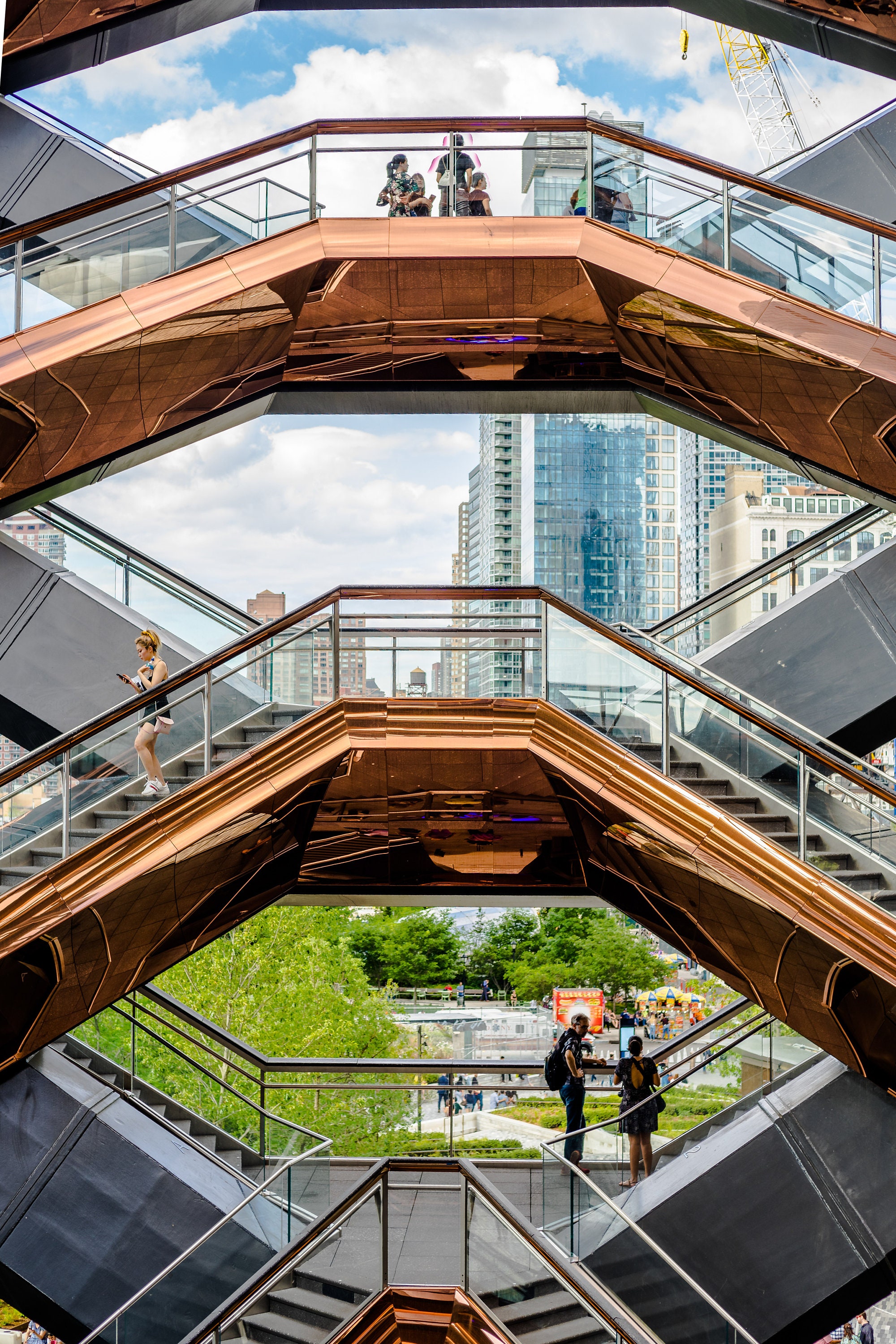The Vessel, NYC, Manhattan, Architecture, Newyork, Hudson Yards, the ...