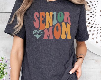 Proud Mom of A Class of 2025 Graduate 2025 Senior Mom Tshirt,graduation ...