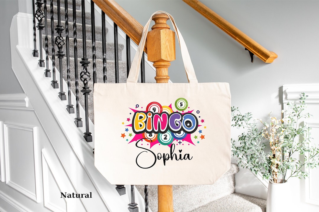 Personalized Bingo Name Gift Bag | Bingo Lovers Gift Bag | Mexican ...