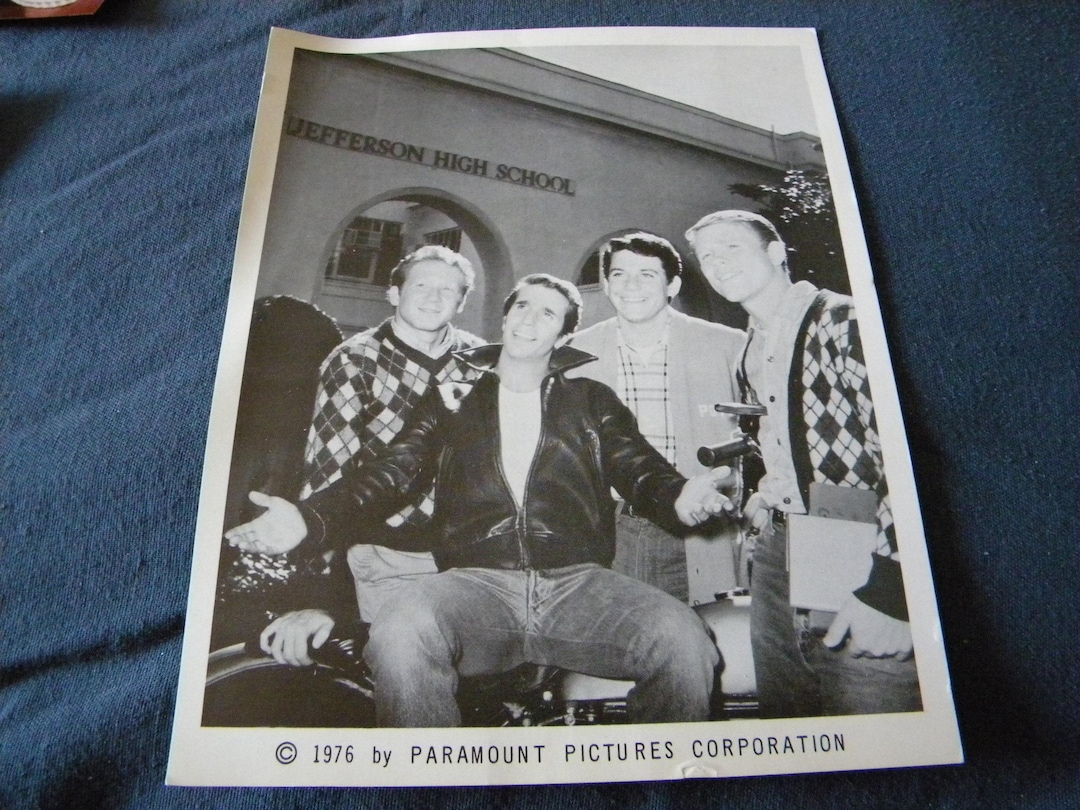 Vintage Original 1976 Paramount Pictures Corporation Happy Days ...