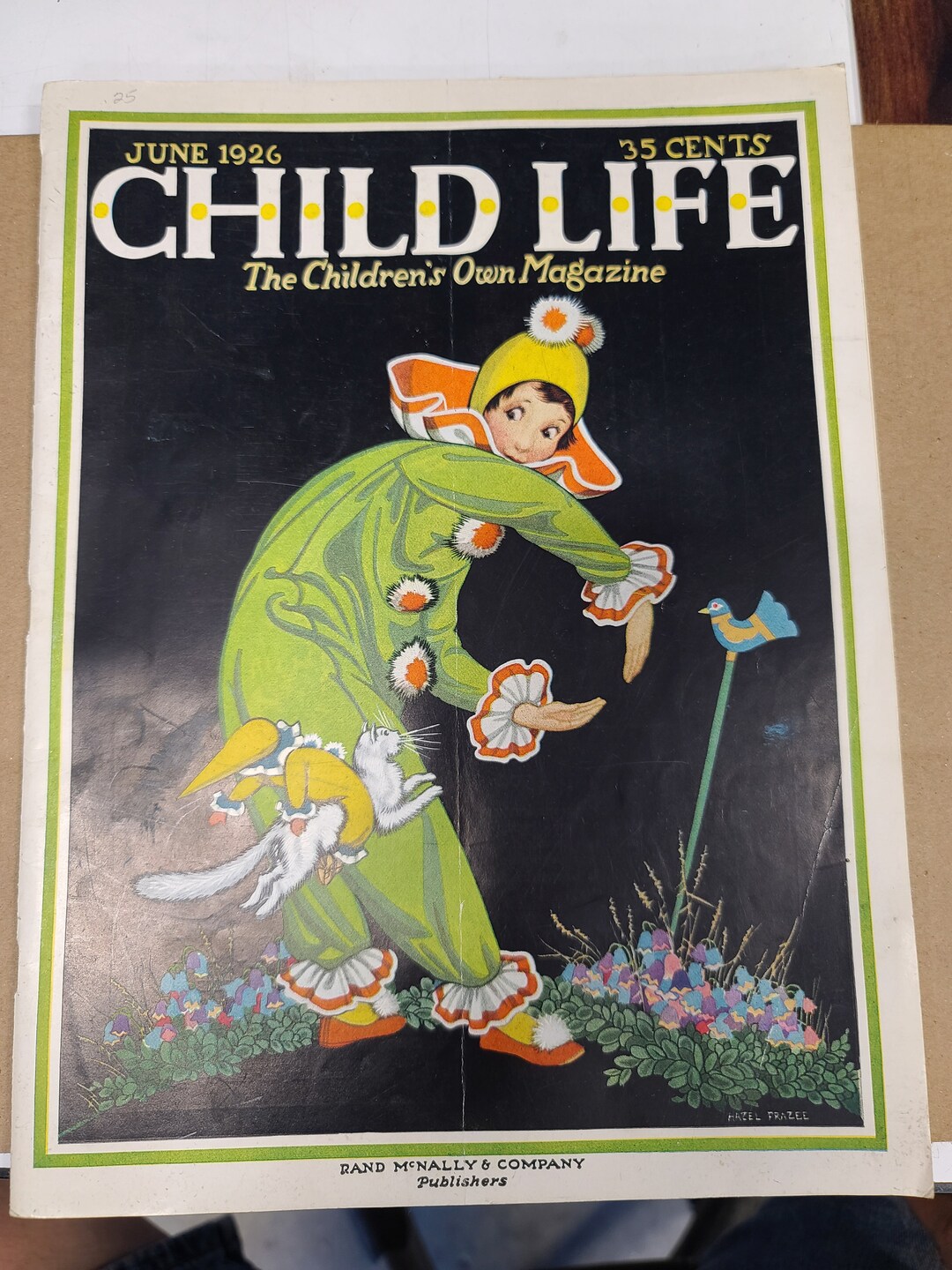 Vintage June 1926 Child Life Magazine Hazel Frazee Cover - Etsy