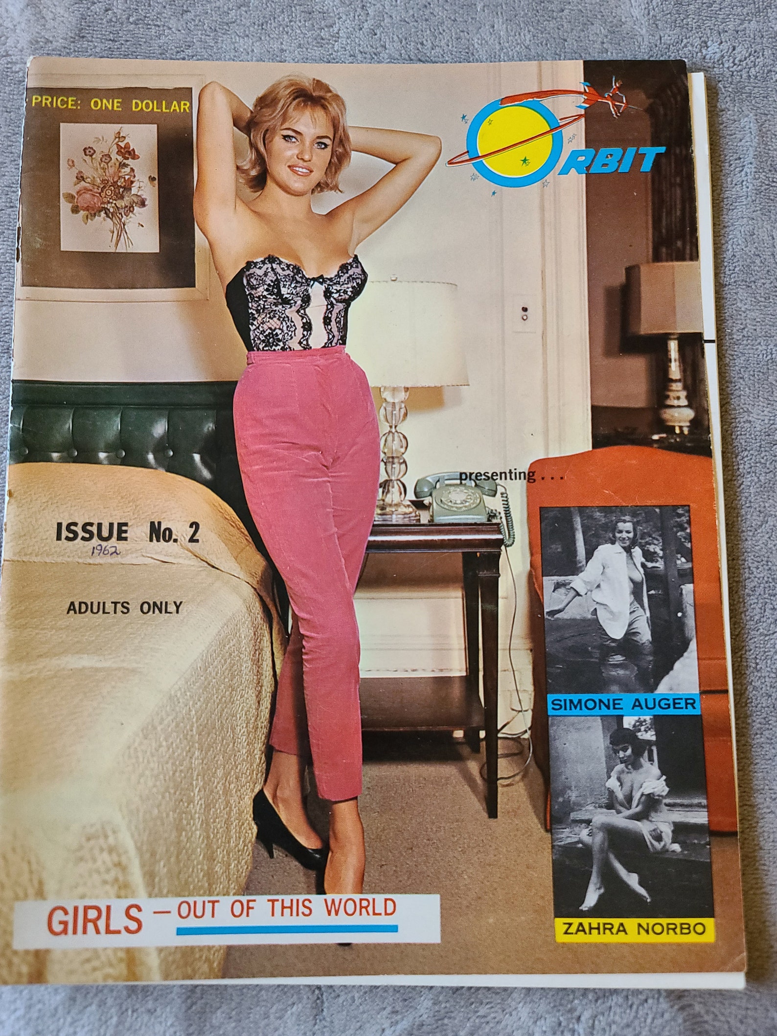 Vintage 1960's Orbit Pinup Cheesecake Model Magazine No 2 - Etsy