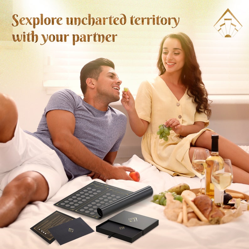 Scratch-off Game for Couples - Spice up Date Nights & Intimacy With Twosome Project - Romantic ...