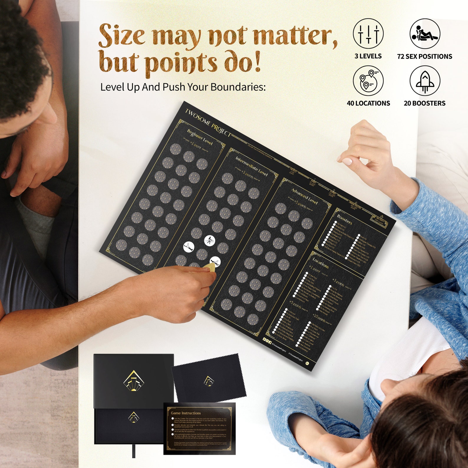 Scratch-off Game for Couples - Spice up Date Nights & Intimacy With ...