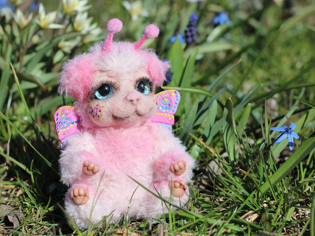 MADE TO ORDER, Ooak Toy, Fantasy Creatur, Butterfly Bear, Teddy Bear ...