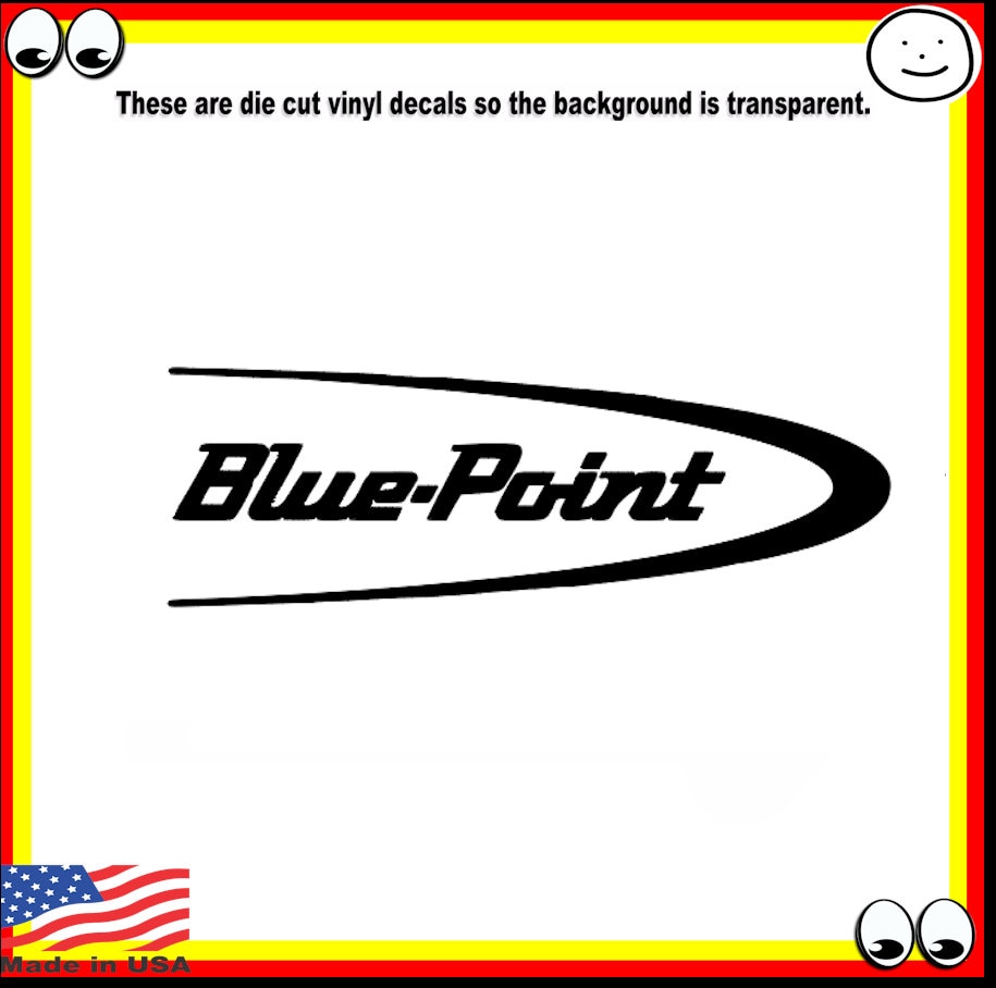 Blue Point Tools Vinyl Cut Decal Sticker Logo for Car Truck Laptop ...