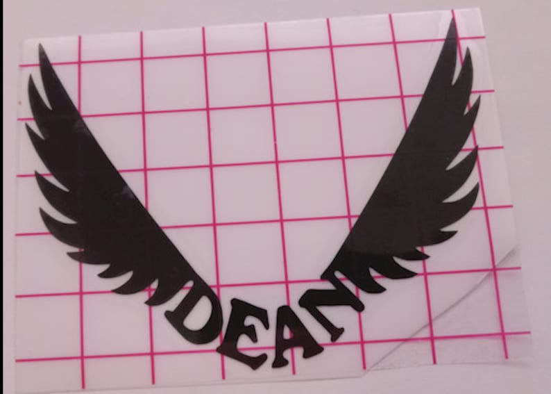 Dean Dime Guitar Headstock Vinyl Cut Decal Sticker Logo for Replacement ...