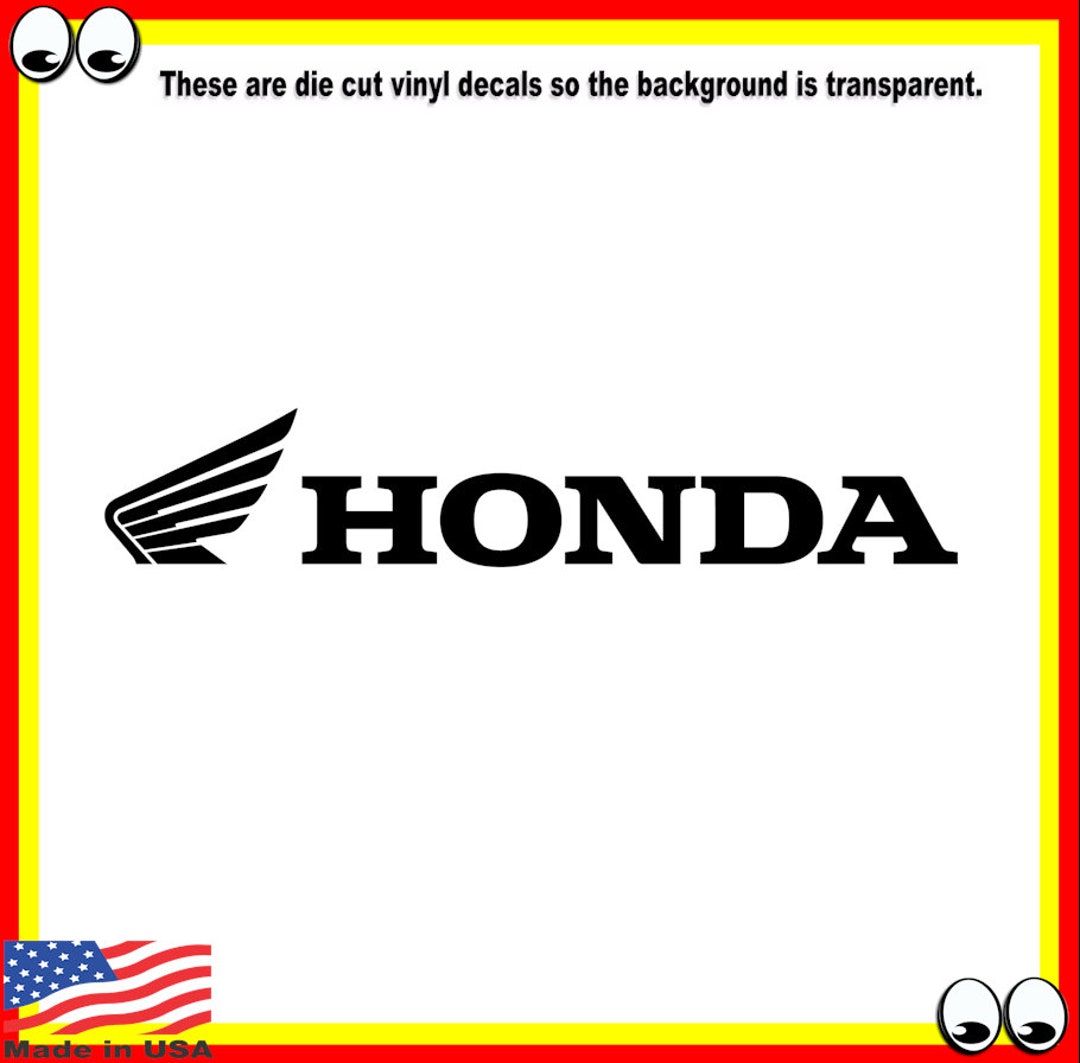 Honda Vinyl Cut Decal Sticker HONDA JDM - Etsy
