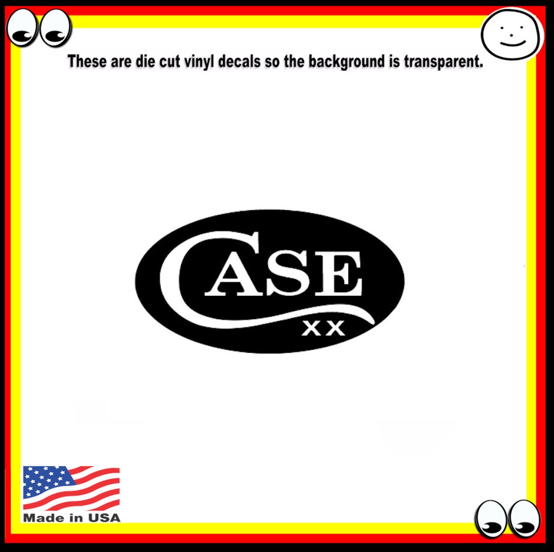 Case Knives Knife Vinyl Cut Decal Sticker Logo for Car Truck Laptop ...