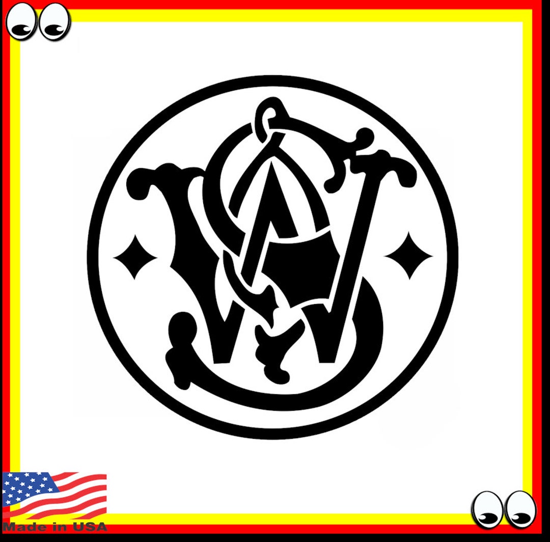 Smith and Wesson Firearms Hunting Vinyl Cut Decal Sticker - Etsy