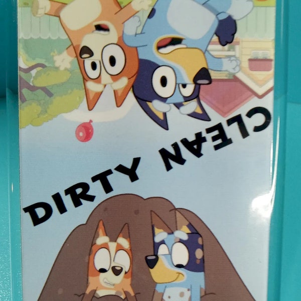 Dishwasher Magnet Clean Dirty - Etsy