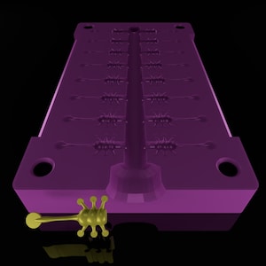 Stl Bait Warm Mold for 3d Printer, Fishing Bait Stl Mold, Digital ...