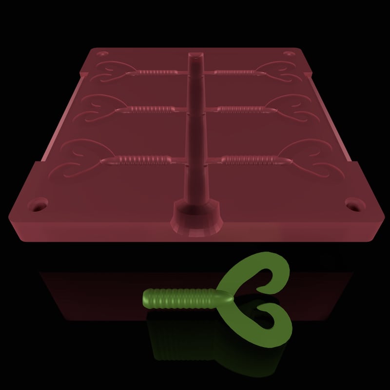 3d Print Fishing Lures Mold - Etsy