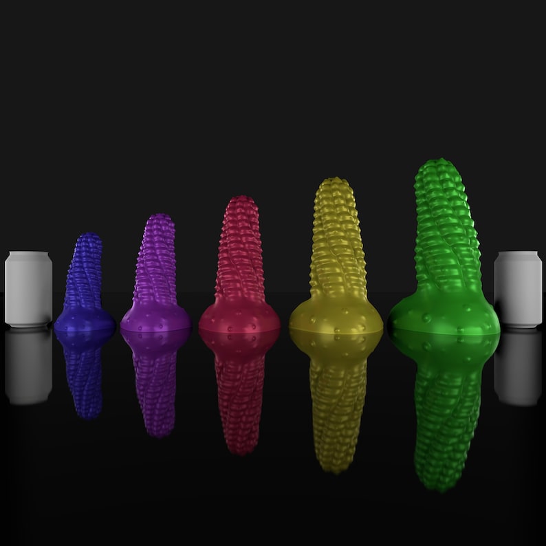 Corn Dildo Stl Files Corn Sex Toy Molds And Models Digital Huge Dildo
