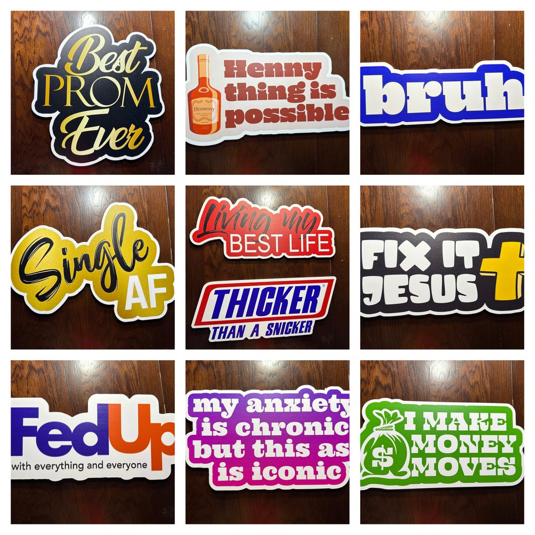 Curvify PVC Made Props Announcement Party & Wedding Props Offline Emoji ...