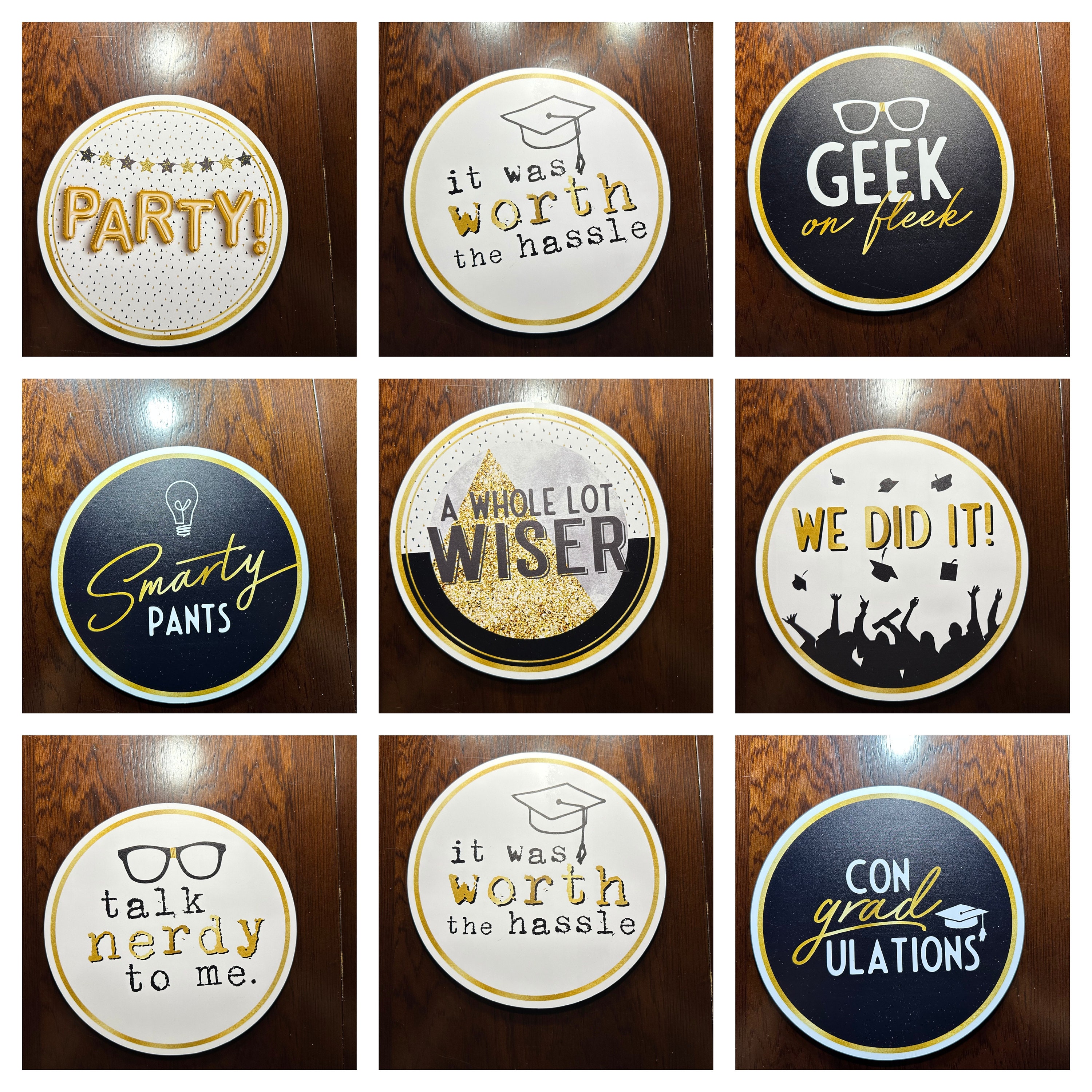 Curvify PVC Photo Booth Props 360 Photo Booth Announcement Emojis ...