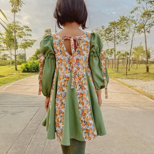 Azalea Dress PDF Sewing Pattern / Children Sewing Pattern / Sizes 1 ...