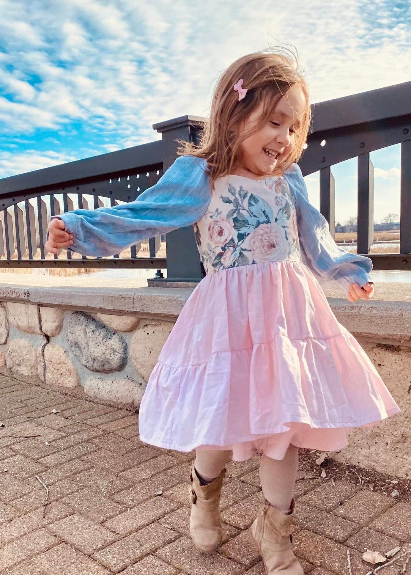 Aster Dress PDF Sewing Pattern – Children Sizes 1-14 (digital Download ...
