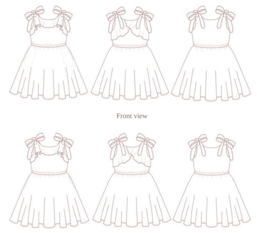 Aspen Dress PDF Sewing Pattern - Etsy